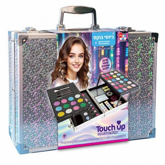 סט איפור מהודר בקומות Touch Up דיאמנט | פאות ואיפור | תחפושות לפורים