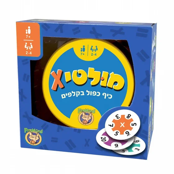 משחק מולטיקס Foxmind | משחקי פוקסמיינד | משחקי קופסא