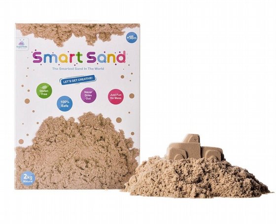Smart Sand חול מיוחד לעיצוב ופיסול 2 קילו | בצק וחומרי יצירה | ערכות ...